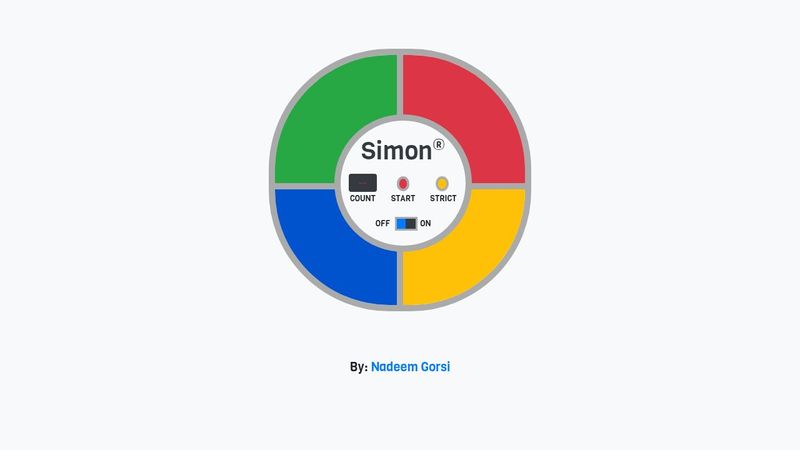 FCC Simon Game