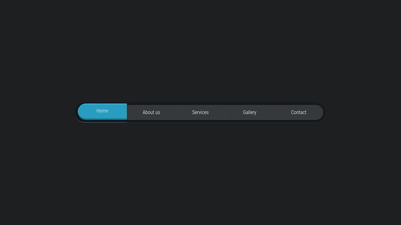 Neon Menu With CSS