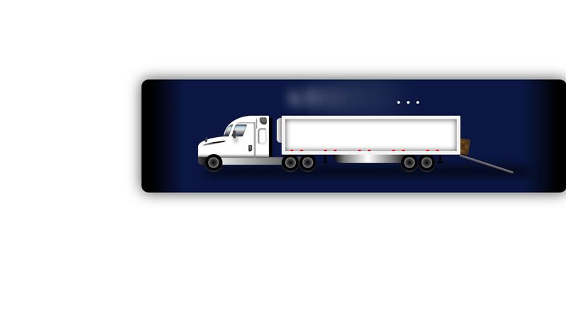 Truck Loading Animation (CSS)