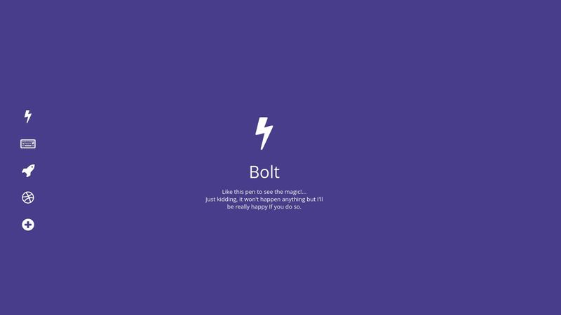 One Page Navigation CSS Menu by Alberto Hartzet