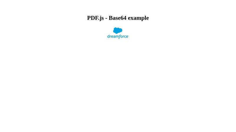 PDF.js Base64 example