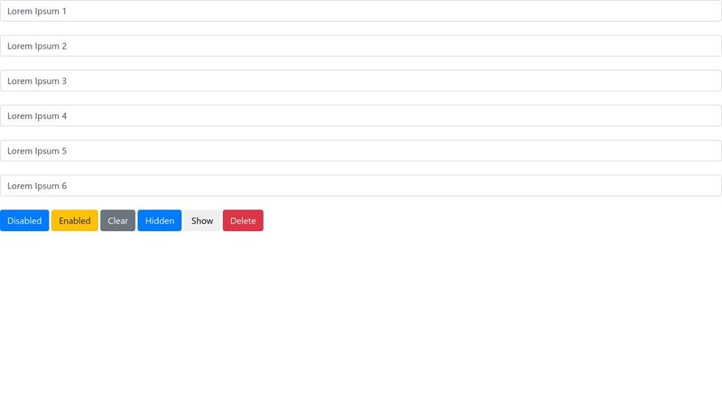 Garuda Javascript 2 | Input Set