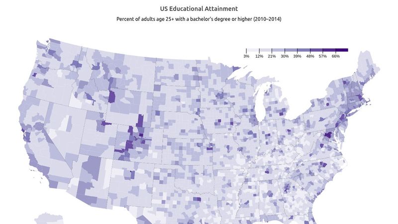 Visualize Data with D3.js - Choropleth Map