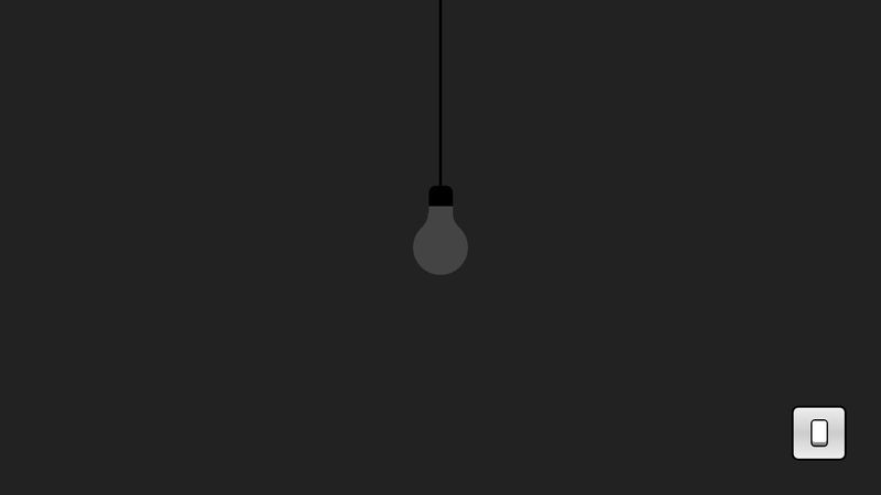 Lightbulb Switch HTML And CSS