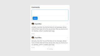 Comments UI App