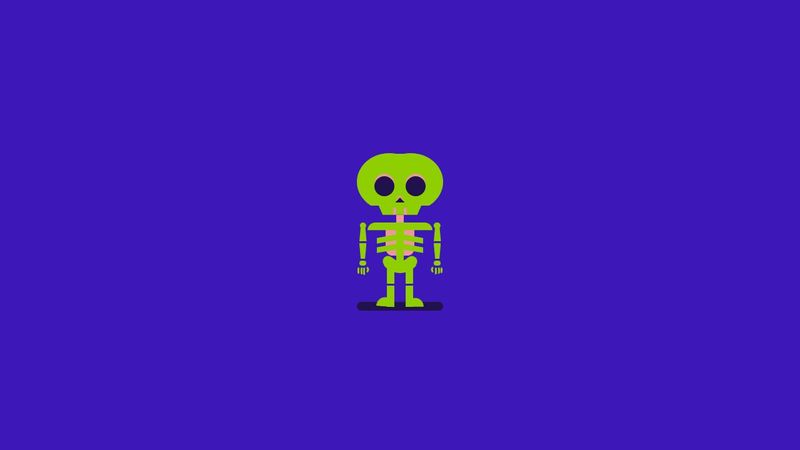 Dancing Skeleton ☠ CSS Only