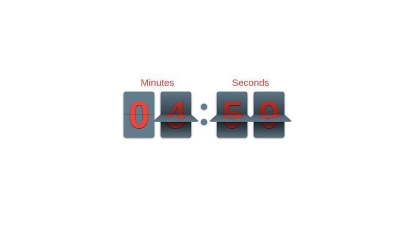 FlipClock.js Styling