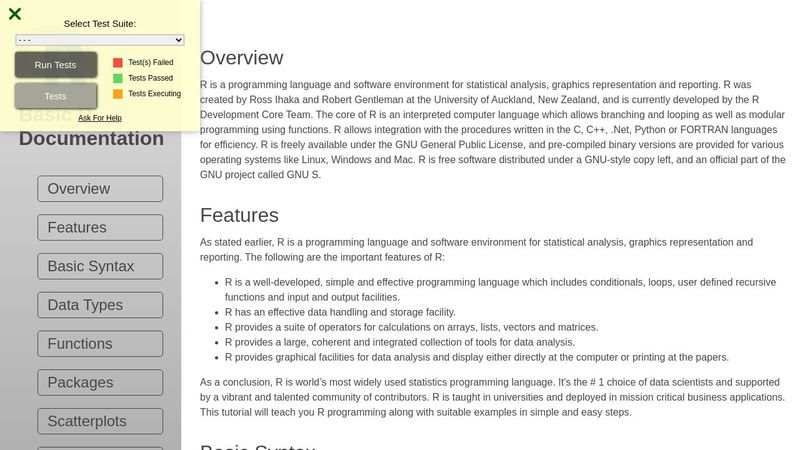 FCC: Technical Documentation Page