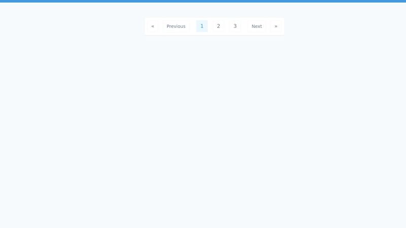 Pagination Component with Vue and Tailwind