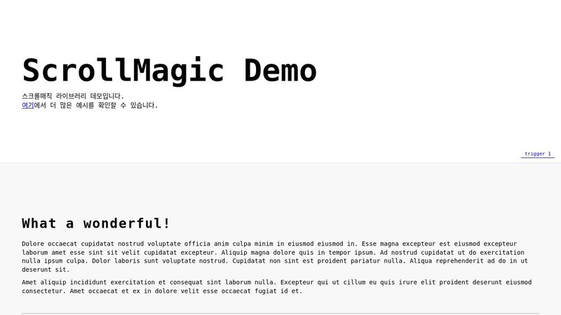 ScrollMagic Demo (3) - TweenMax Stagger