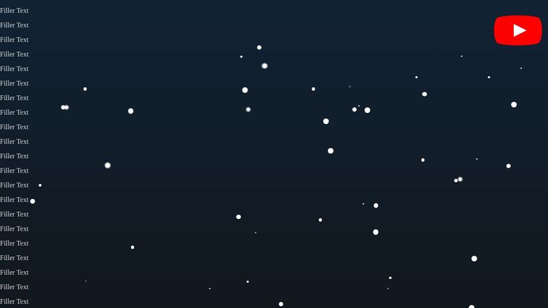 Snowfall animation
