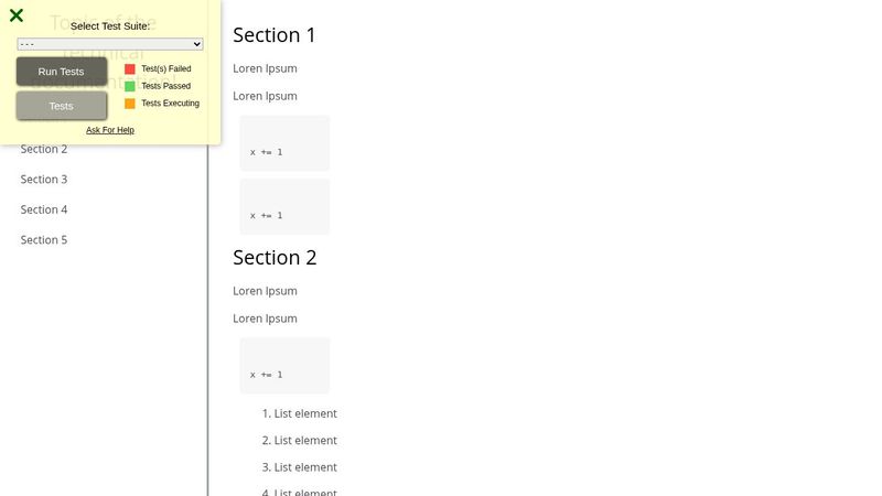 FCC: Responsive Web Design - Technical Documentation Page