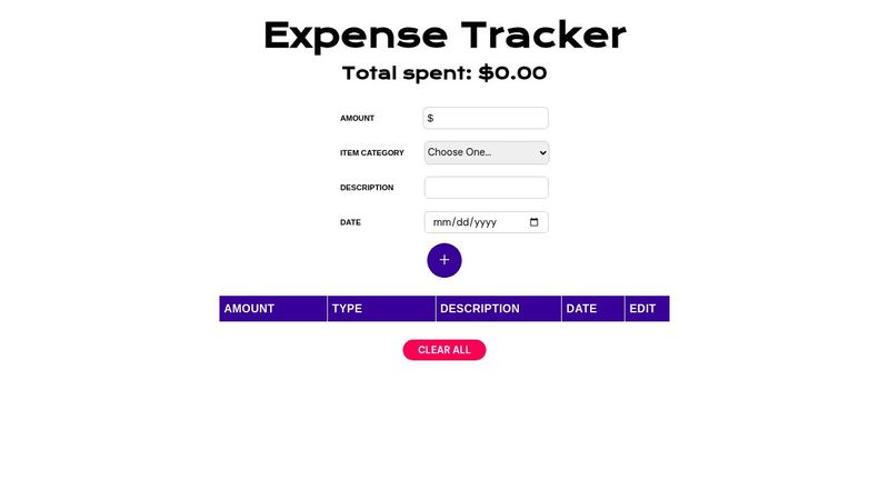 Expense Tracker