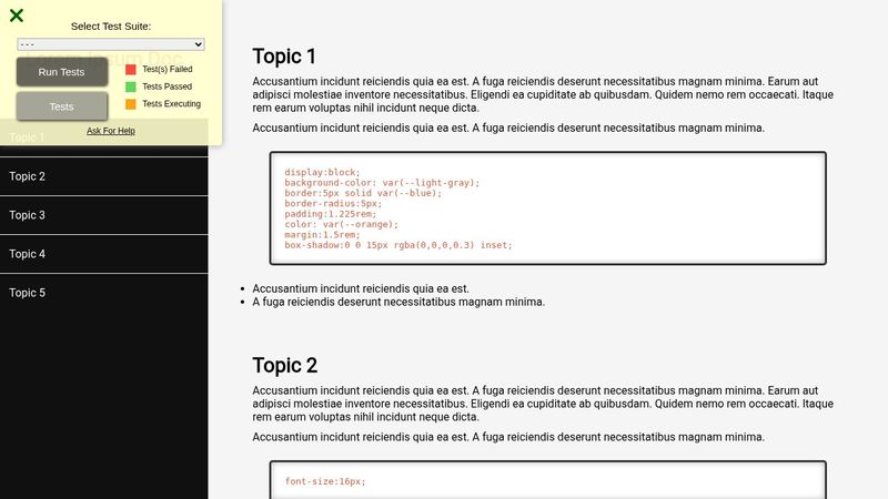Technical Documentation Page (FreeCodeCamp)