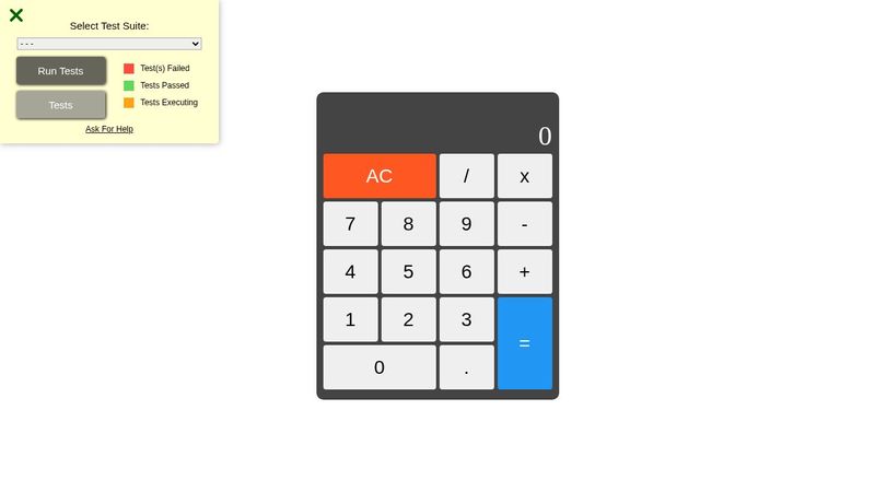 javascript calculator (freecodecamp)