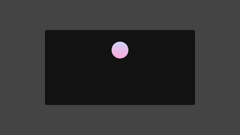 CSS bouncing ball simple animation