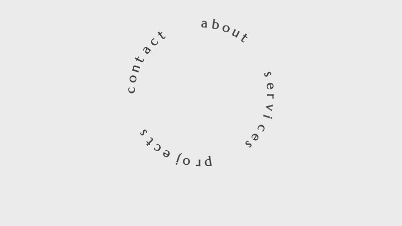 SPINNING TEXT CIRCLE:)