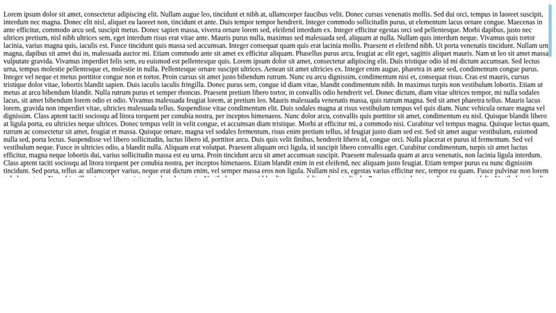 JavaScript Scrollbar
