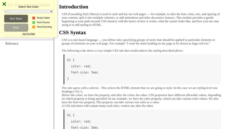 Technical Document Page