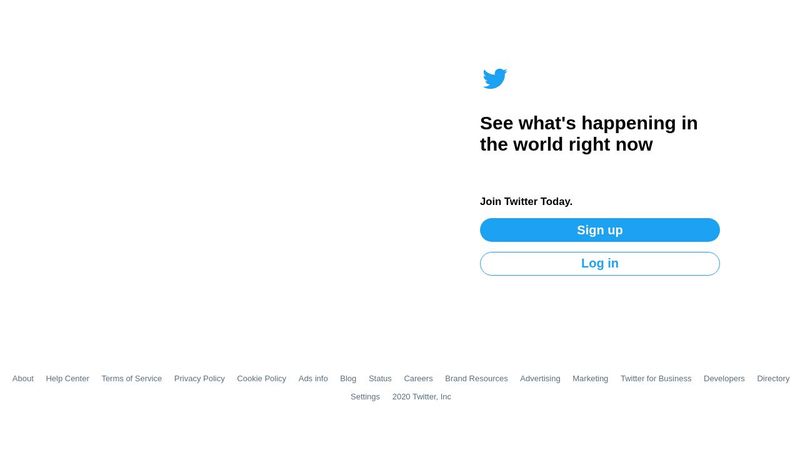 Twitter homepage clone