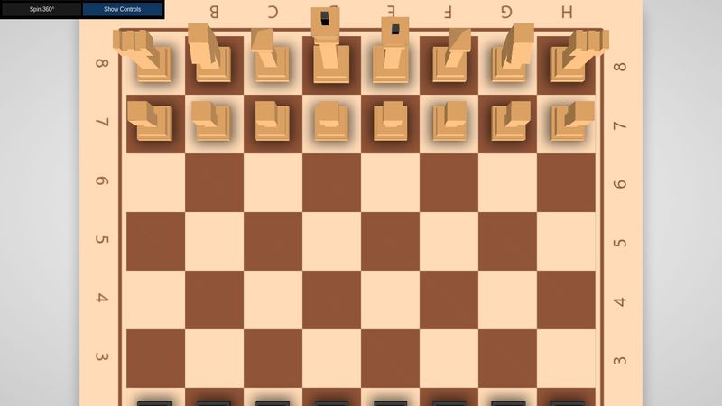 CSS 3D Chess Board Model with Pieces ♟️