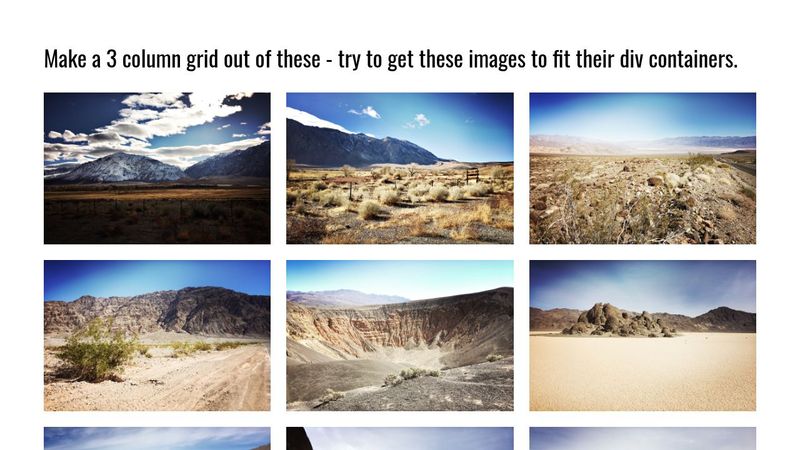CSS Grid Practice (Basic Grid Layout) - Solution Code