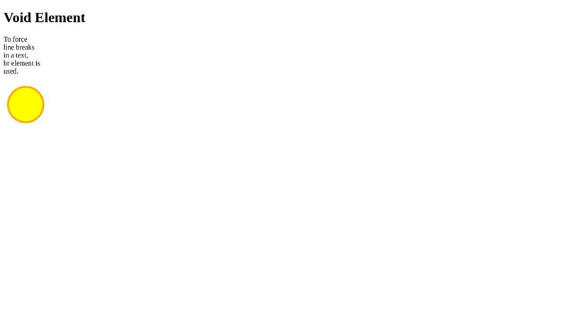 Void Element