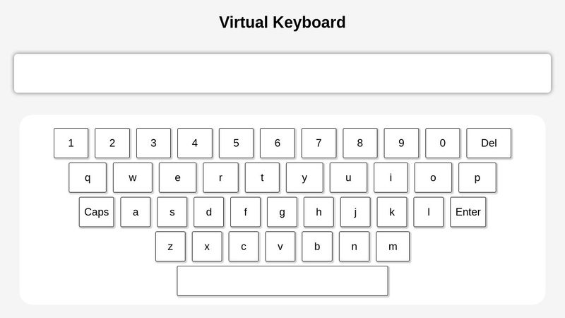 Virtual Keyboard