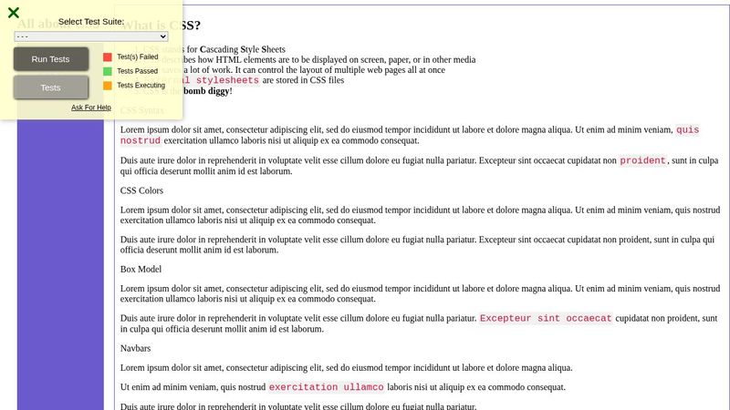 Responsive Web Design Project #4 - Build a Technical Documentation Page