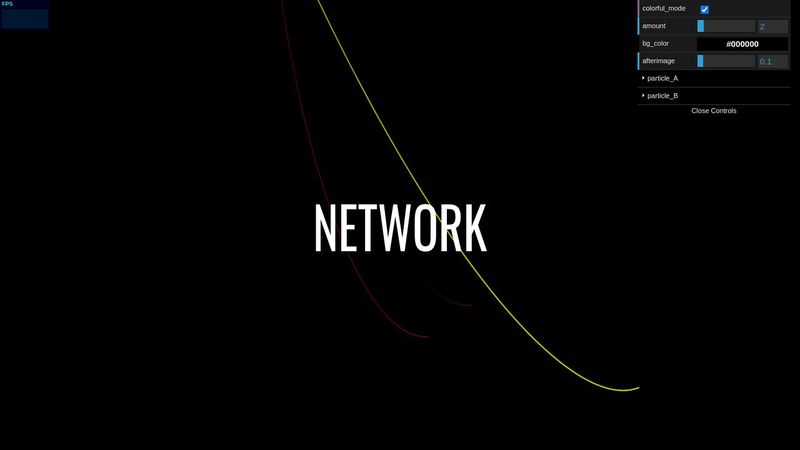 [canvas_particle]NETWORK
