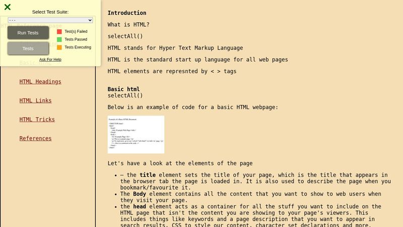 Technical Documentation Page