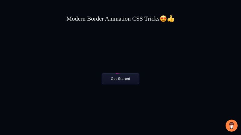 Modern Border Animation CSS | CSS Tricks