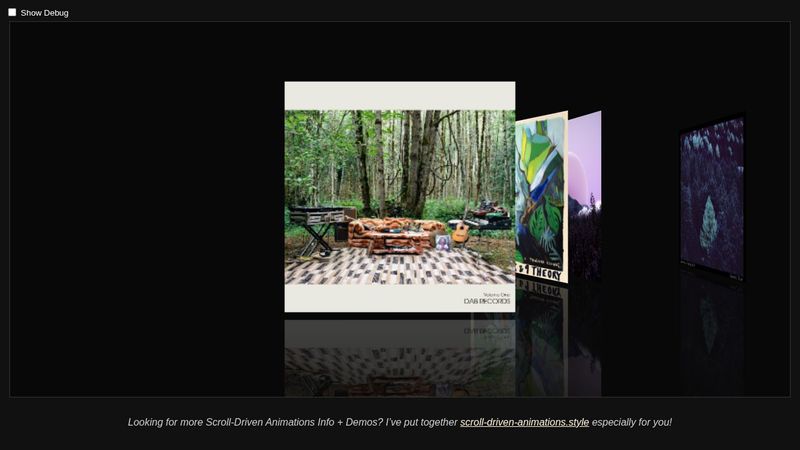 Scroll-Linked Animations: Coverflow (CSS view-timeline 2022 Version)