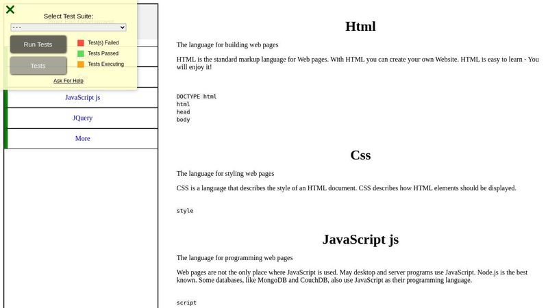Build a Technical Documentation Page