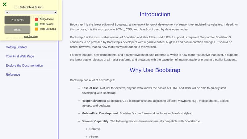 FreeCodeCamp Technical Documentation Page