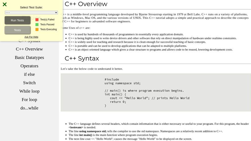Fcc Documentation Page