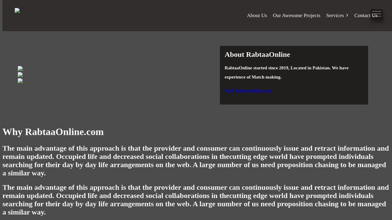 Responsive Navbar Slider Animation Scroll Effect V2