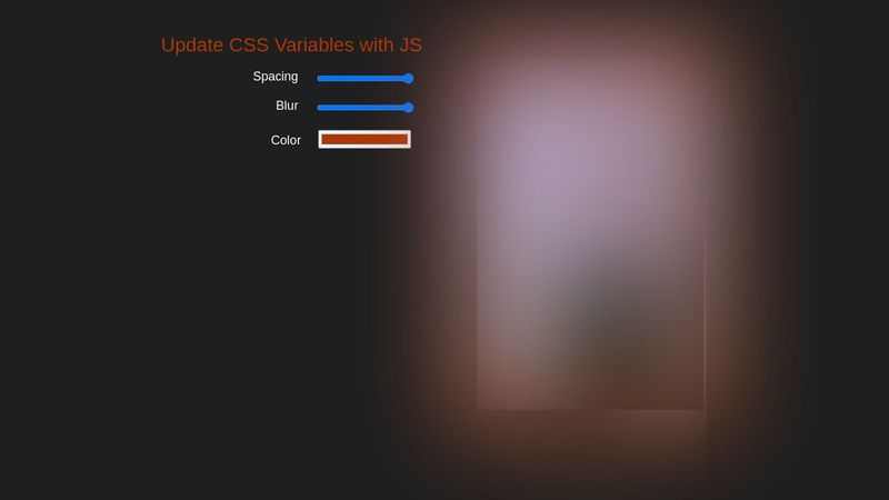 Exercices Update CSS variables with JS