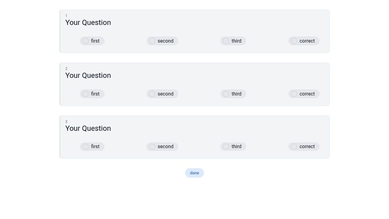 vanilla javascript quiz