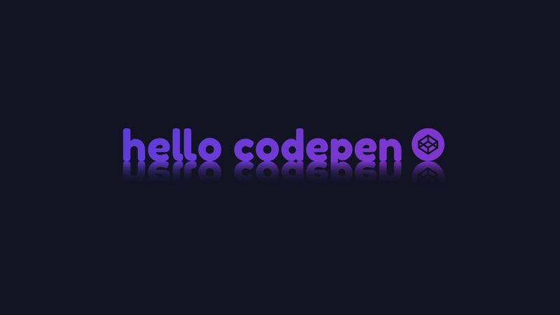 hello codepen