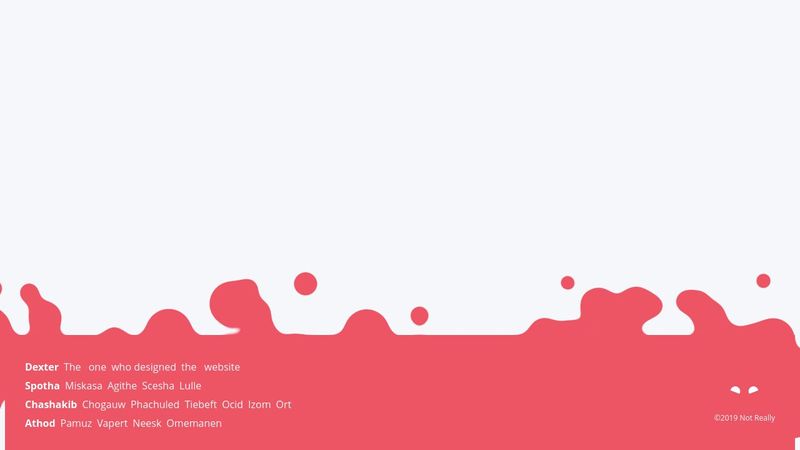 Css animated footer