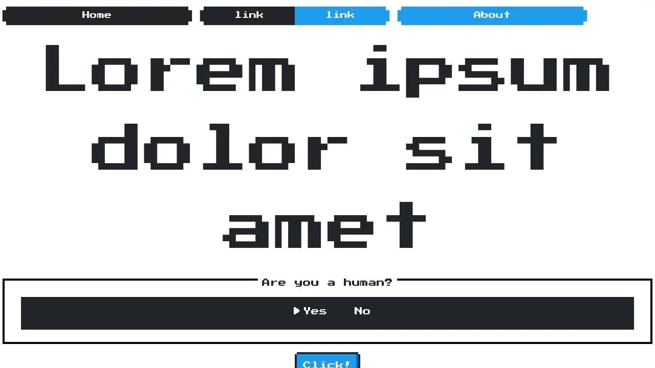 Using NES.css framework