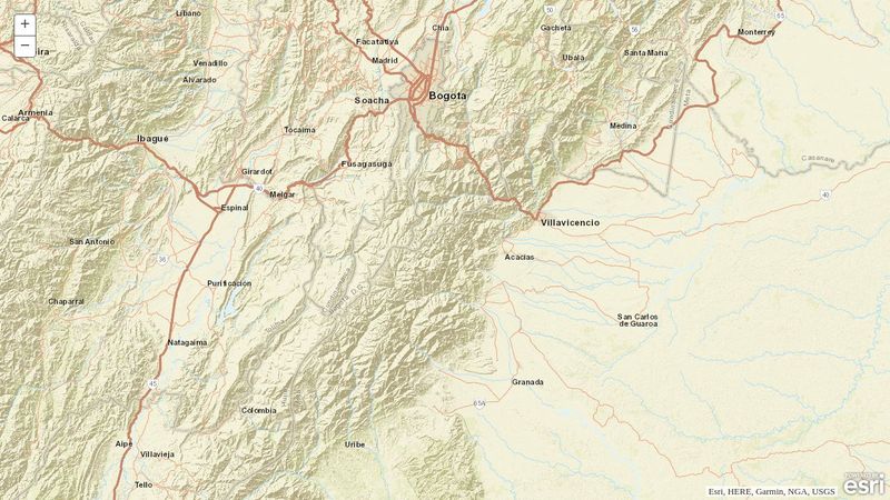 Arcgis JS - Map with WMS del IGAC