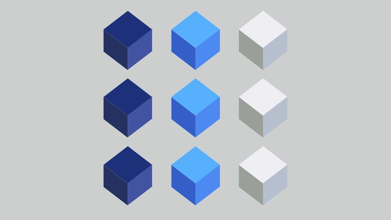 CSS cubes