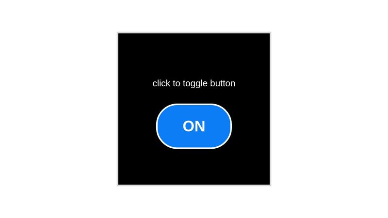 Javascript - ON / OFF Toggle Button