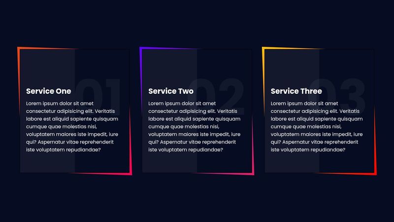 Skewed Border - Creative Box Border Hover Effects
