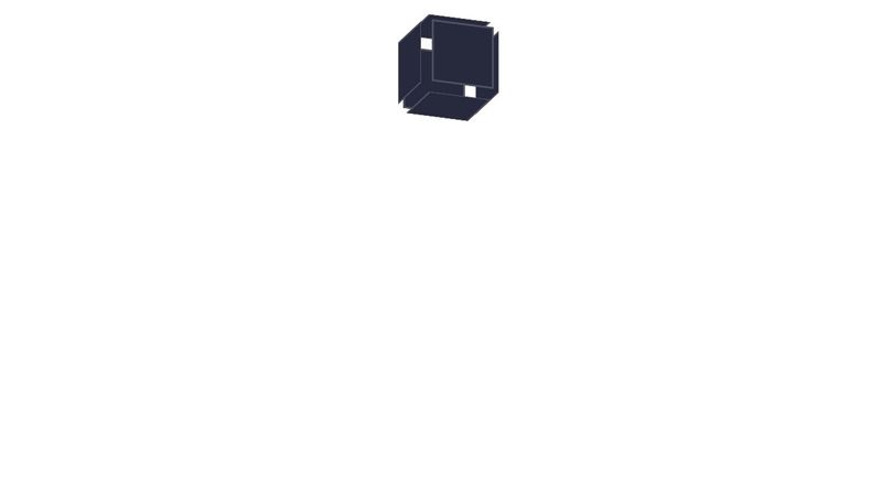 CSS Rotating 3d cube