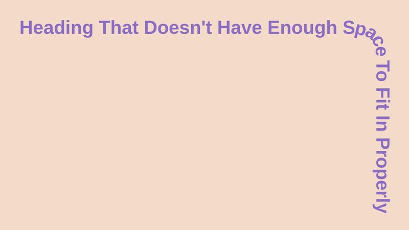 Curved To Fit [Pure CSS]