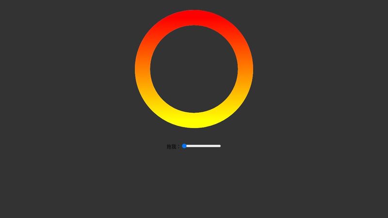 linear-gradient circle progress