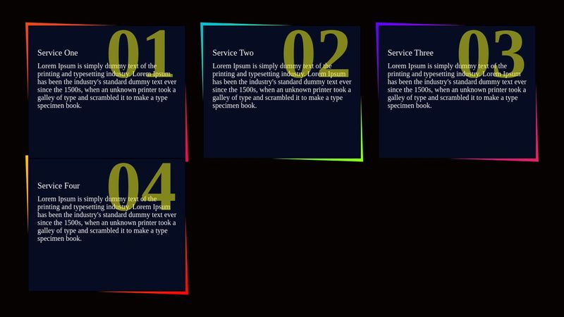 CSS Skewed Border | Creative Box Border Hover Effects